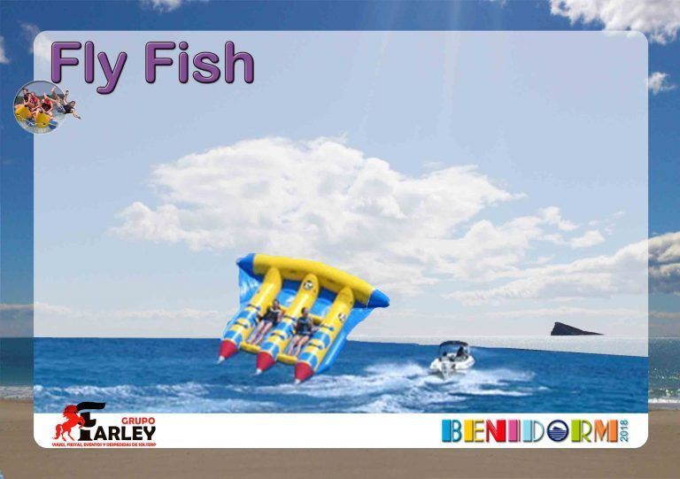 Fly fish 🌴 Actividades acuáticas en Benidorm 🌴 Una pasada